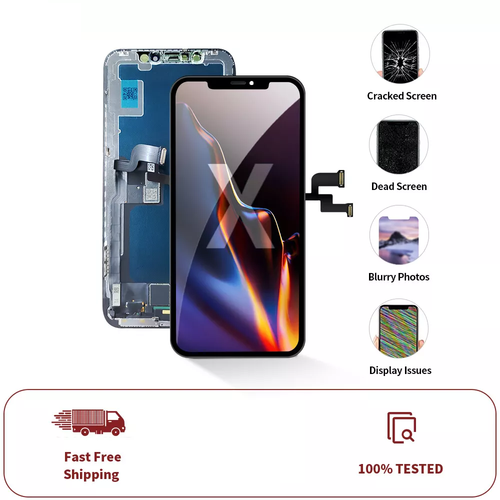 For iPhone X Screen Replacement LCD 5.8" Touch Screen Display Digitizer ...