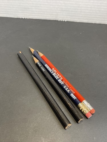 Vintage Drawing Pencils Lot Of 4 Goliath, Blue Boy | eBay