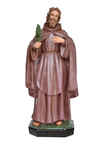 Statue Saint Ciro CM 110 (43,30'') Fibreglass With Eyes Of Glass | eBay