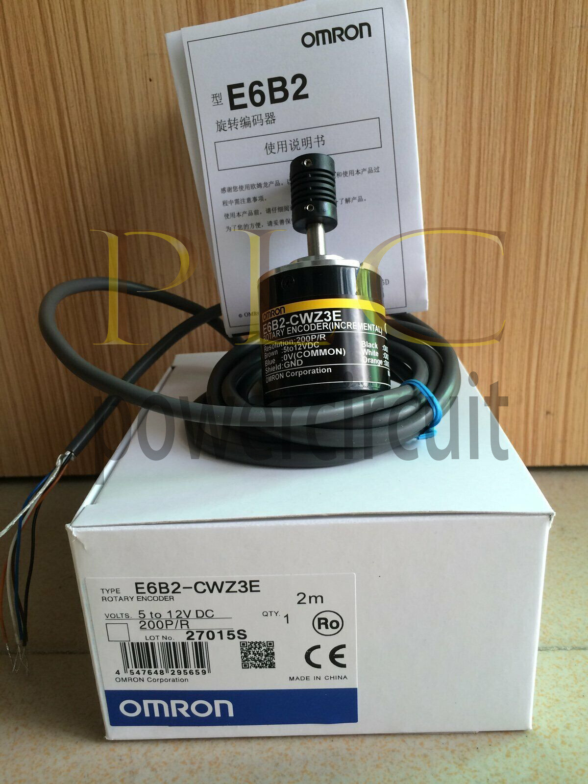 Omron E6C2-CWZ6C 200P/R Rotary Encoder New One Free Shipping E6C2CWZ6C ...