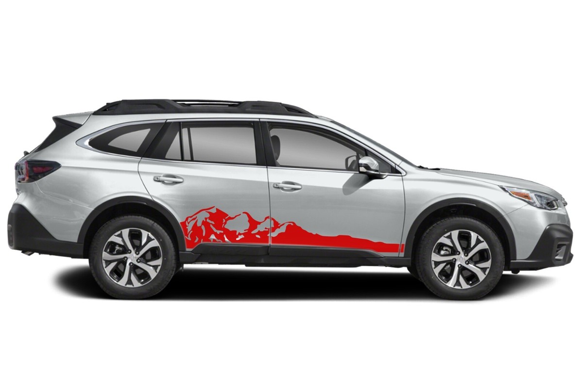 Subaru Outback Decals Subaru Outback Wilderness Hood Stamp (2020 2022)