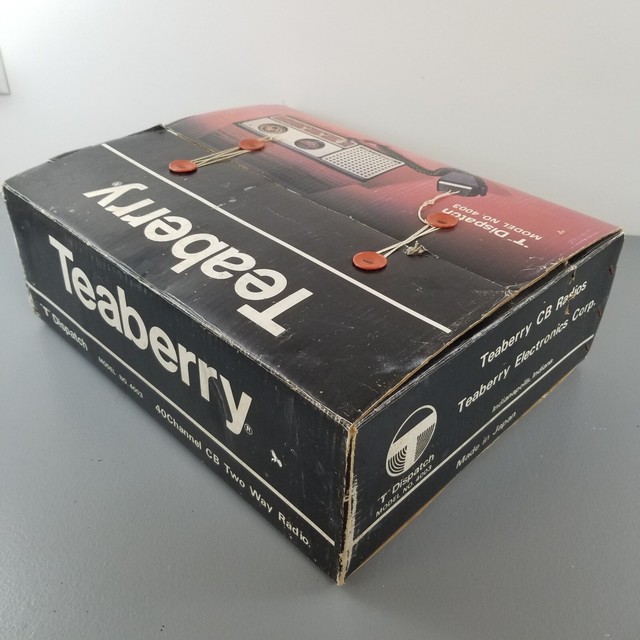 NOS TEABERRY T-Dispatch Model 4003 Vintage CB Radio 40 Channel for sale ...
