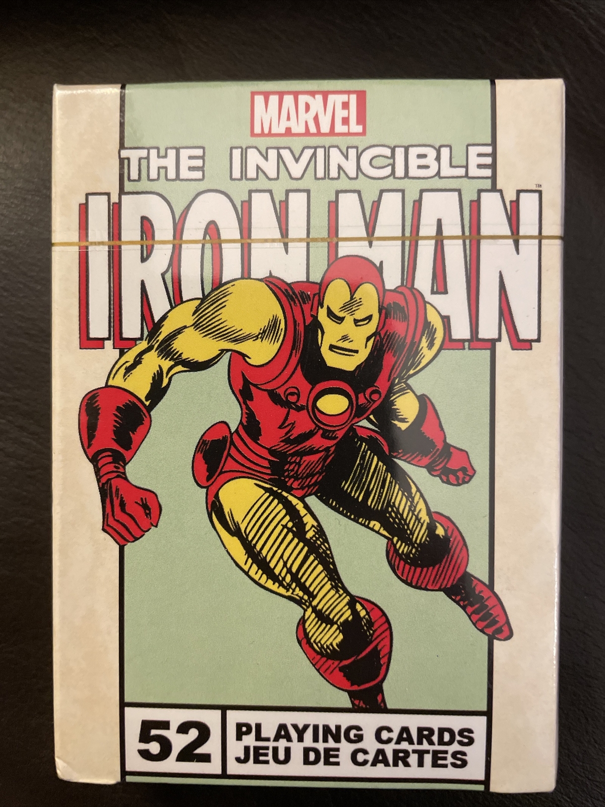 Marvel Comics The Invincible Iron Man Playing Card Game - Aquarius for ...