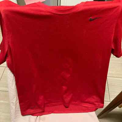 Nike Red Dri-Fit Shirt Size XL | eBay