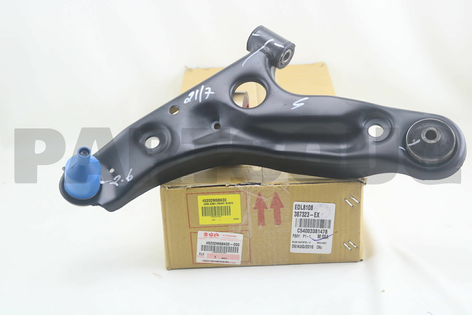 45202M68K00 Genuine Suzuki ARM ASSY, FRONT SUSPENSION LH 45202-M68K0-0 ...