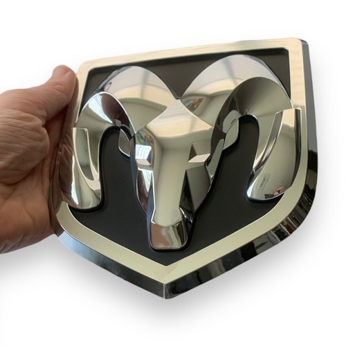 Rear Tailgate Emblem Ram Head Logo Medallion for Dodge RAM 1500 2500 ...