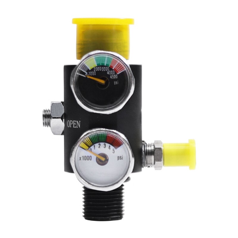 1X( Dual Pressure Regulator Valvula Reguladora Pneumatic Air Fill ...