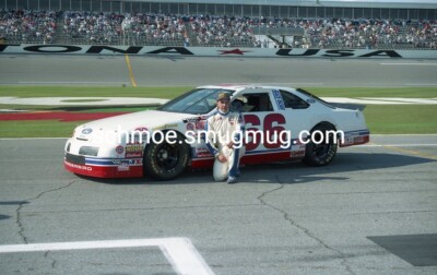 VINTAGE RACING PHOTO 8X10 #4097-2; BEN HESS, 1995 DAYTONA 500, NASCAR ...