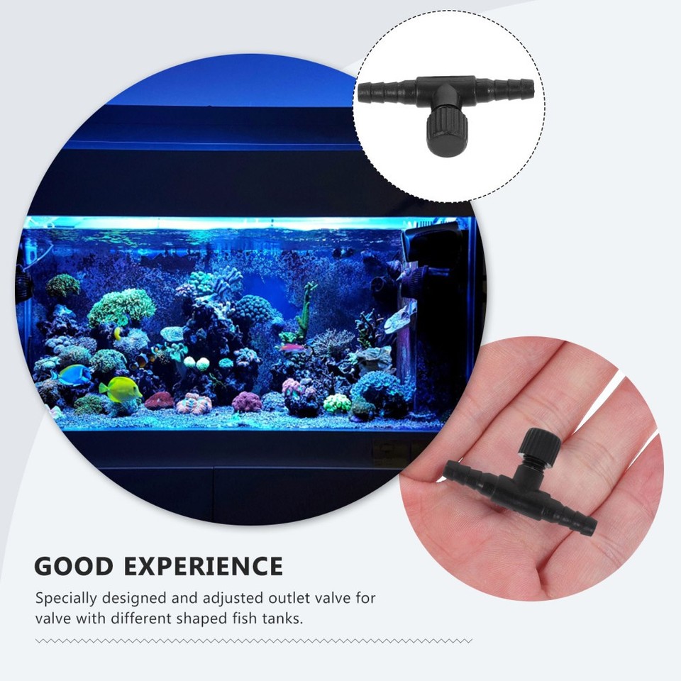 30Pcs Aquarium Fish Tank Valve Shaped Control Valves Air Tube ...