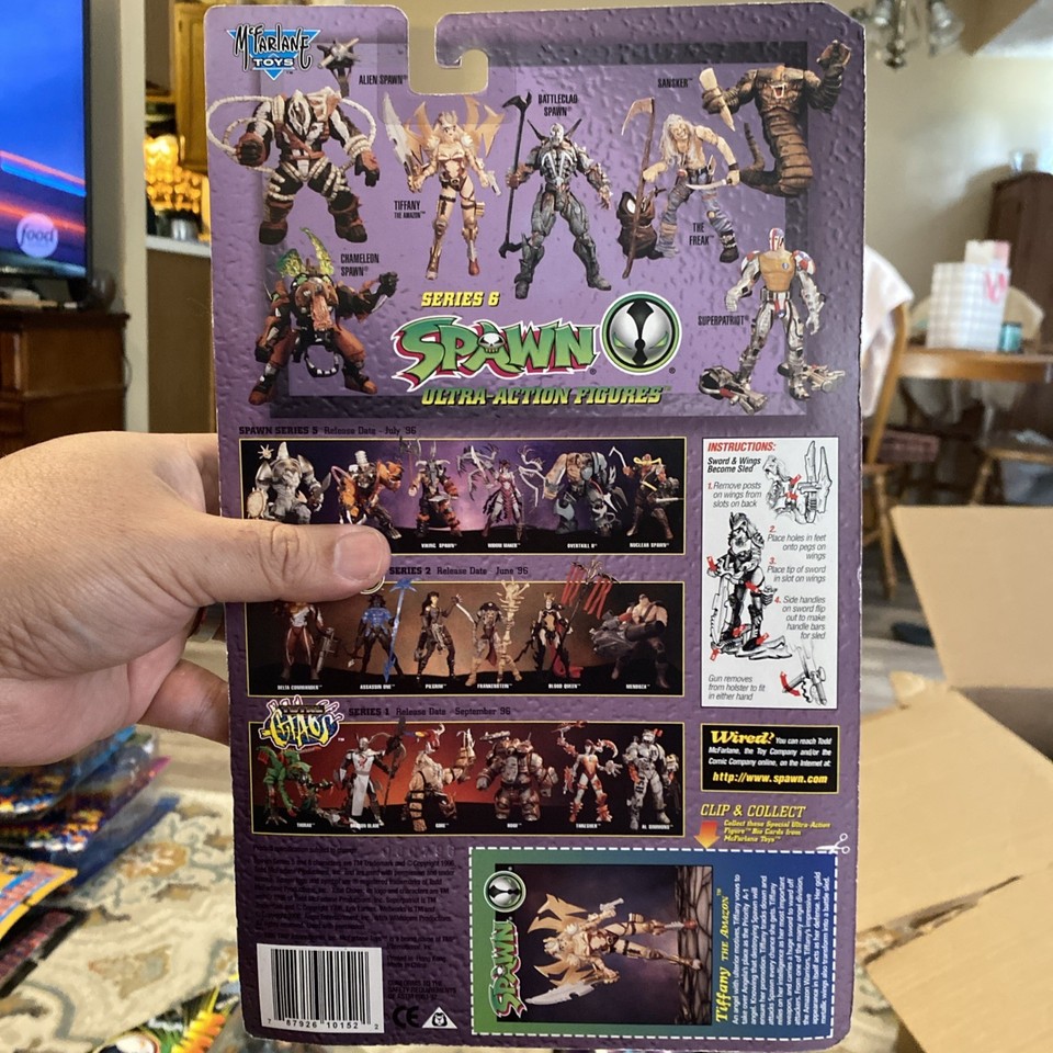 McFarlane Toys Spawn Tiffany The Amazon Ultra Action Figure NEW 1996 ...