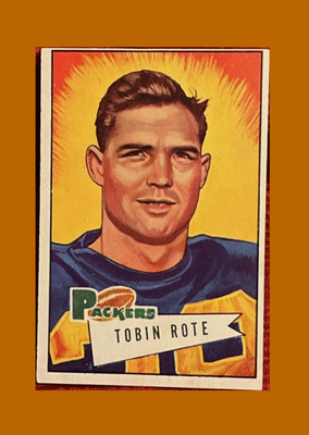 1952 Bowman Large #56 Tobin Rote (EX-MT) Green Bay Packers | eBay