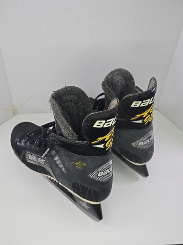 Bauer Air 90 Ice Hockey Skates Size 9.5 D, TUUK Plus Blades Black ...