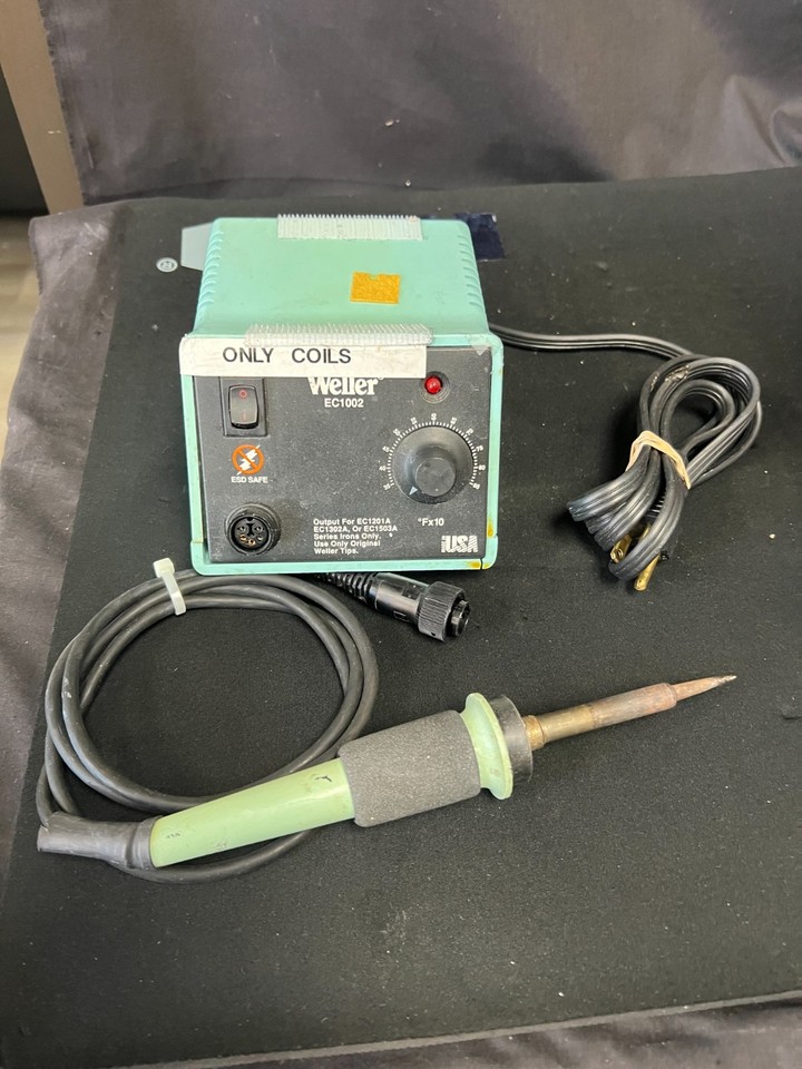 WELLER EC1002 SOLDERING STATION w/SOLDERING PENCIL | eBay