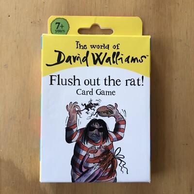 David Walliams flush out the rat card game UK, USA SELLER Roald Dahl | eBay