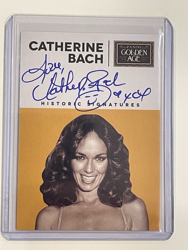 2014 Panini Golden Age Catherine Bach Historic Signatures autograph ...