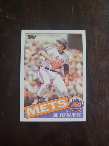1985 Topps Sid Fernandez RC #649 New York Mets Rookie | eBay