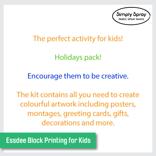 NEW Essdee Block Printing for Kids DIY. Stamps Fun Project Kit - FREE ...