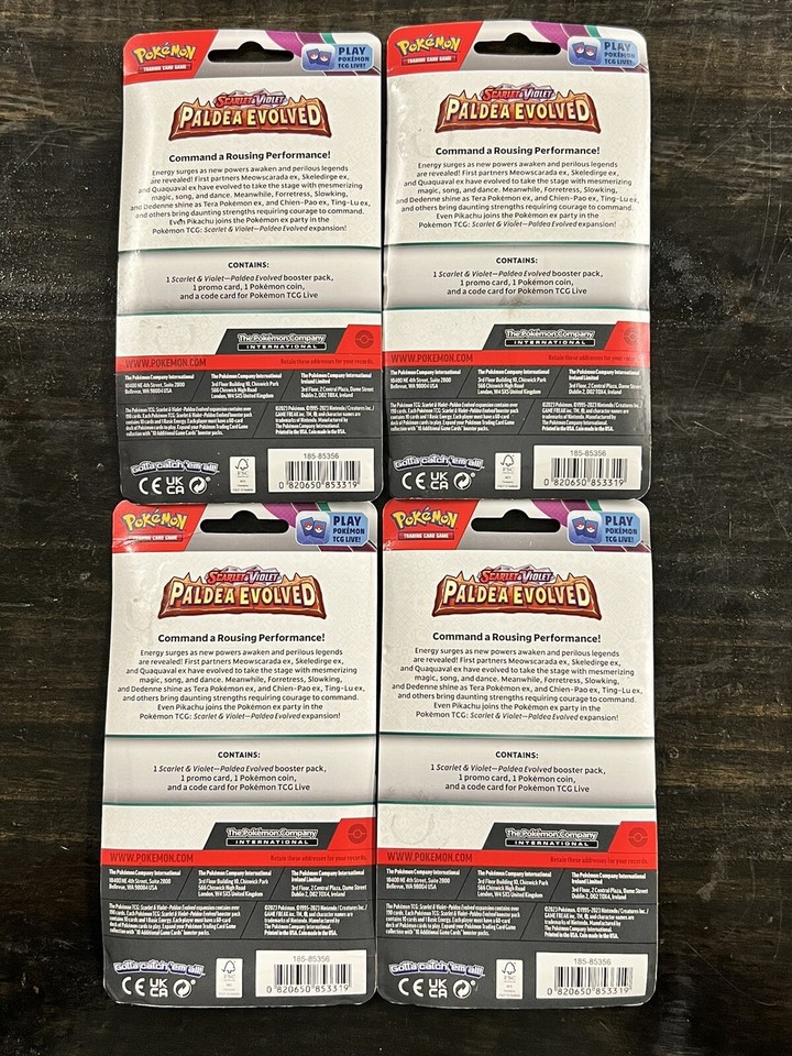 Nintendo Pokémon TCG Scarlet & Violet Packs 3 Smoliv, 1 Growlithe - Lot ...