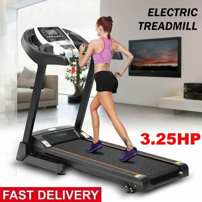Max 2000W Treadmill Electric Running Machine Walking Pad Heavy Duty for ...