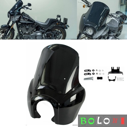 Club Style Headlight Fairing & Windshield For Harley Low Rider S FXLRS ...