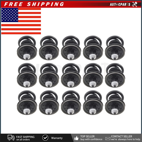 For VW Audi Door Trim Panel Retainer Fastener Clip w/ Sealer (Set of ...