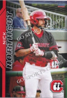 2023 Chattanooga Lookouts Nick Northcut RC Rookie Cincinnati Reds Minor ...