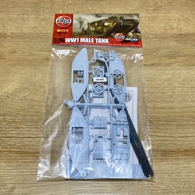 Airfix World War 1 WW1 Male Tank 1:76 HO/OO A76510 Sealed Challenge Kit ...