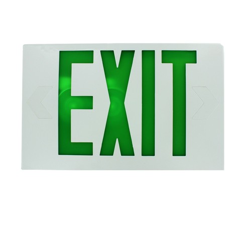 1 Pc Cooper Lighting APC7G LED Exit Emergency Combo Lamp White Housing ...