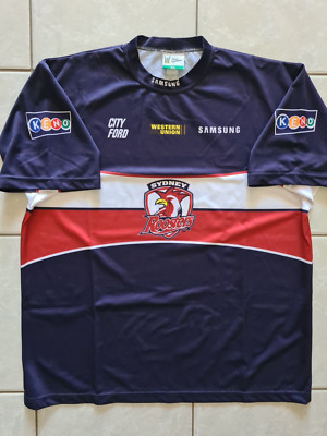 Sydney Roosters 2003/04 ISC Rugby League Training Shirt XXL Size | eBay ...