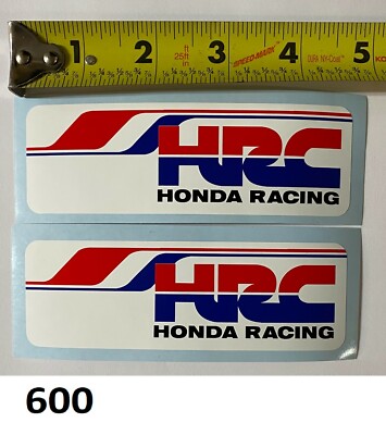 2! LICENSED HONDA HRC RACE stickers Vintage CR RC CRF XR WORKS BIKE 125 ...