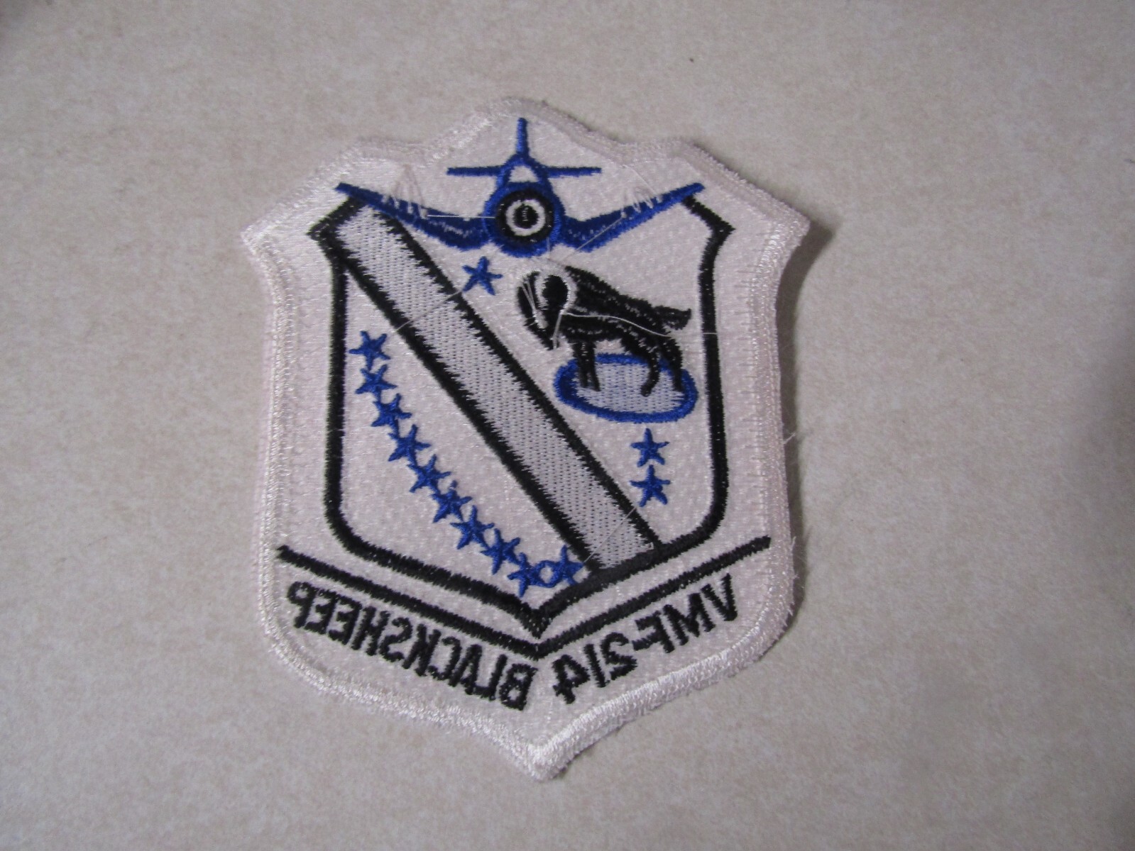 MILITARY PATCH VINTAGE US MARINE CORPS FIGHTER SQUADRON VMF-214 ...