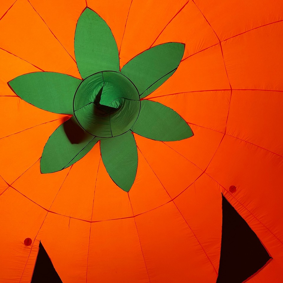 Giant 33Ft Halloween Inflatable Pumpkin Decorations Blower without Led ...