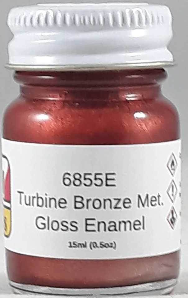 MCW Finishes 6855E Turbine Bronze Met. Enamel Model Paint for Auto | eBay