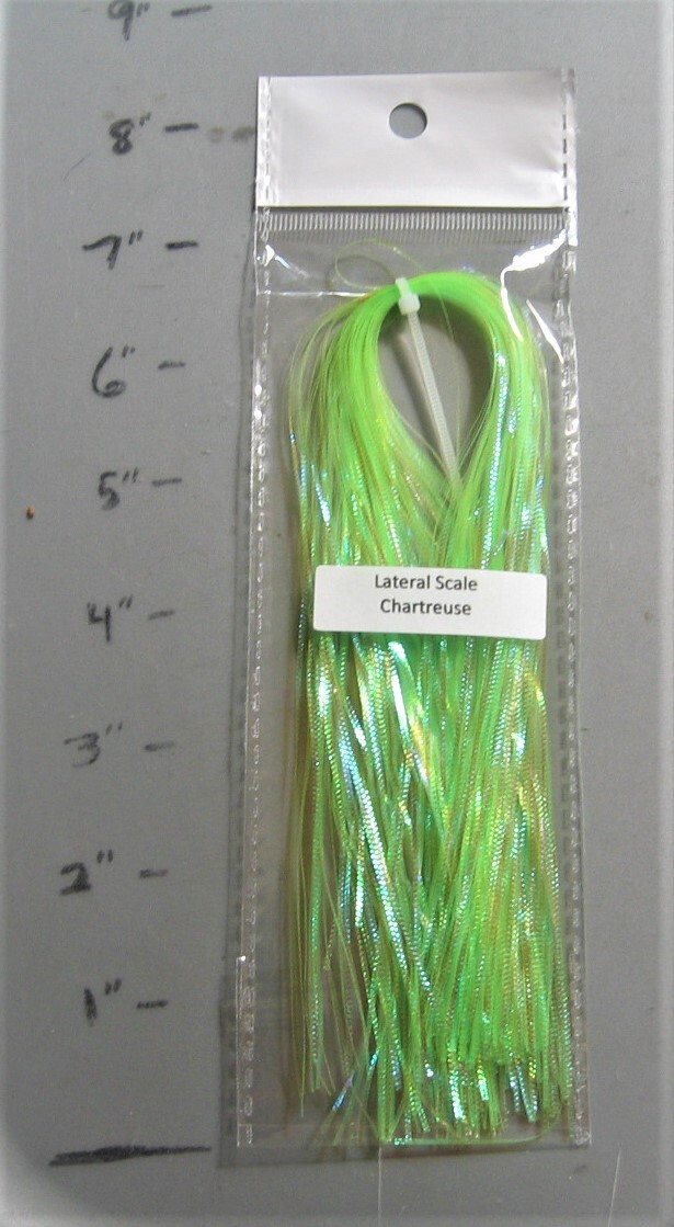 1 Pack (Hank) Lateral Scale..Fish Scale-Flashabou-11 Color Choices-Ship ...