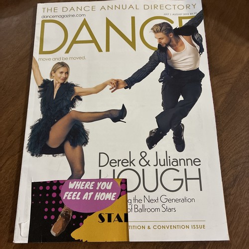 Dance Magazine July August 2025 Issue Label Cut Out | eBay