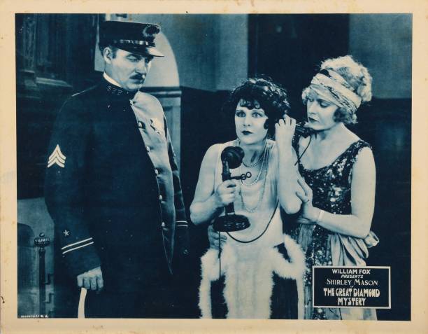 Great Diamond Mystery Lobby Card John Cossar Shirley Mason Old Movie ...