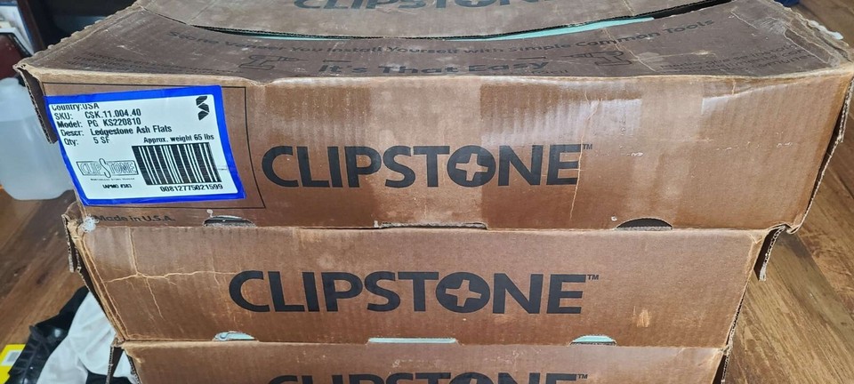 (new) ClipStone: Stone Feel Siding - Super easy to install / NO grout ...