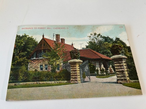 Entrance to Forest Hill Cleveland Ohio Postcard | eBay
