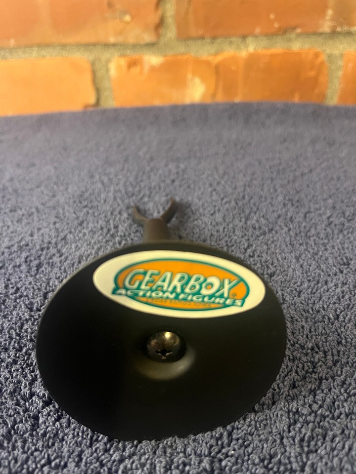 Vintage 70s Black GI Joe AT Action Figure with stand and reproduction ...