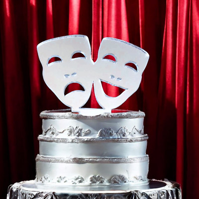 Comedy Tragedy Theatre Cake Toppers | eBay Australia