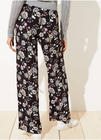 Loft Floral Fluid Drawstring Womens Pants w/ Pockets Small, Large ...