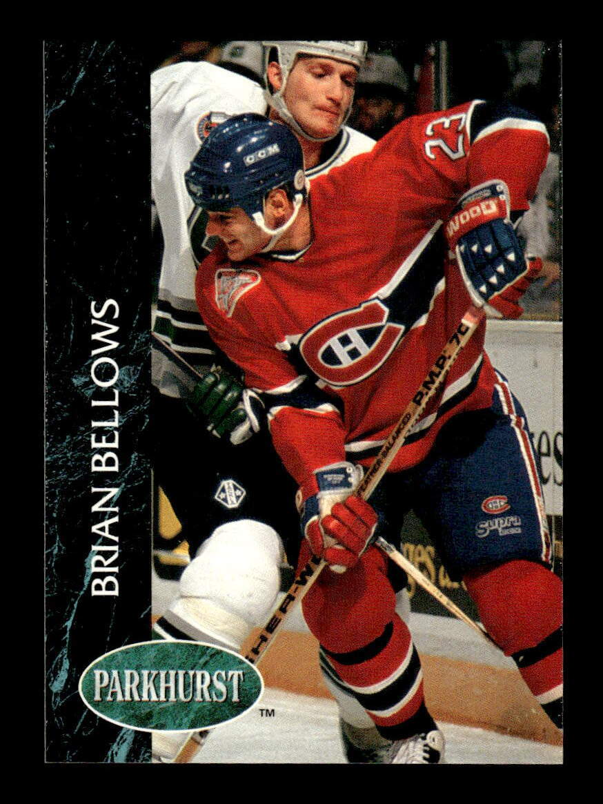 1992 Parkhurst Brian Bellows #87 | eBay