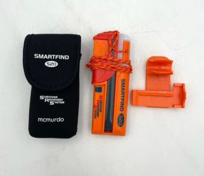 MCMURDO SMARTFIND S20 98-001-002A AIS SURVIVOR RECOVERY SYSTEM | eBay