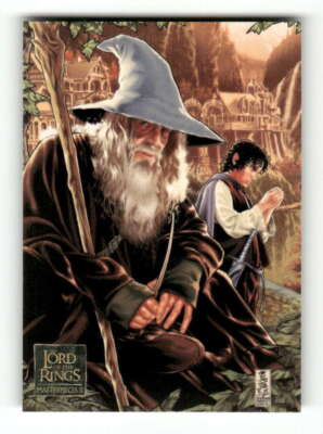 2008 Topps Lord of the Rings Masterpieces II 37 Gandalf in Rivendell ...