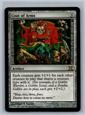 Magic The Gathering 10th Edition Coat of Arms #316/383 MTG TCG CCG ...