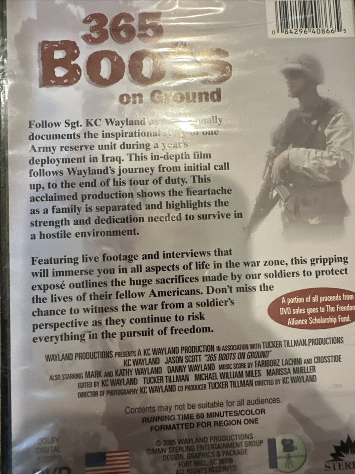 365 Boots On The Ground - DVD - Full Screen | eBay