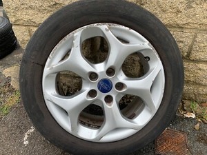GENUINE FORD C MAX ZETEC 5 SPOKE 16” ALLOY WHEEL WITH TYRE | eBay