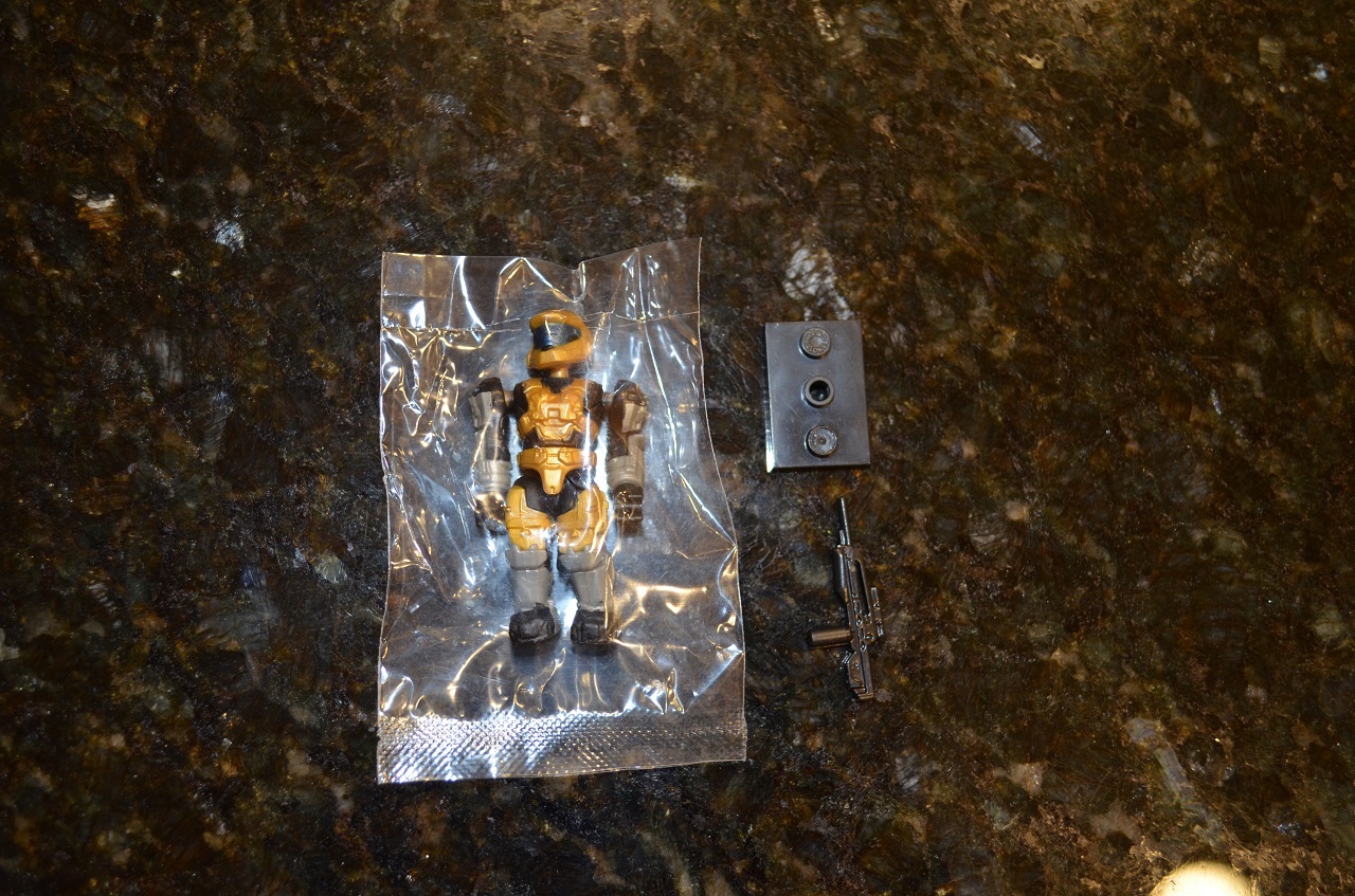 Halo Mega Bloks UNSC Gold Spartan Mark V(B) # 97205 SEALED Target CE | eBay