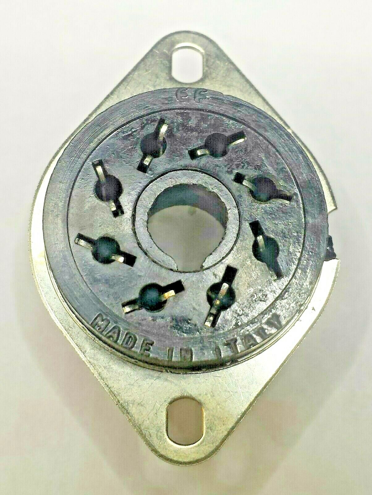 8 Pin-Octal Socket for 6L6, 6V6, 5AR4, 5U4, 5Y3, EL34, 6550, KT88, 6SN7 ...