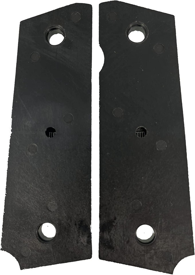 Garrison Grip 1911 Gov A1 & Clones US Army Medallions In Ebony Polymer ...